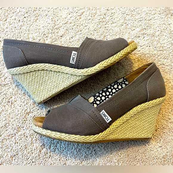 Toms | Shoes | Toms Wedge Heels | Poshmark
